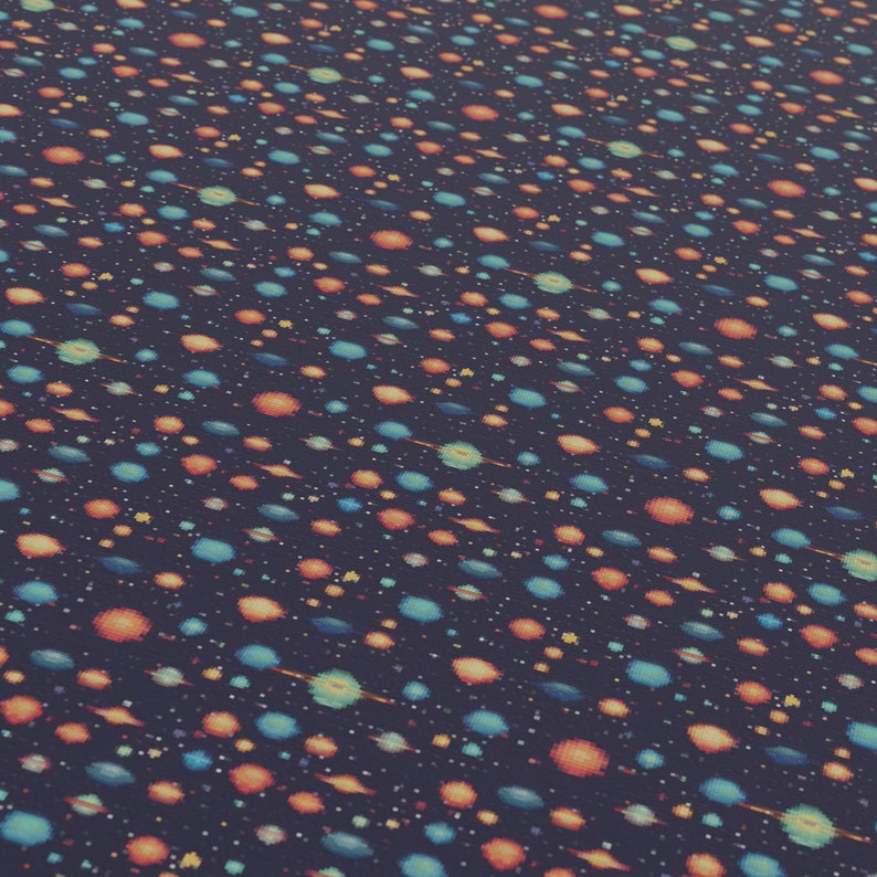 Pixel Art Themed Digital Paper Seamless Colorful, Printable Patterns ...