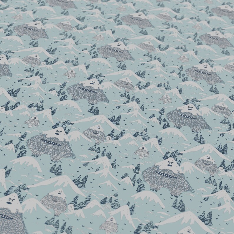 Cryptid Themed Digital Paper - Seamless Mysterious Monster Patterns - Etsy