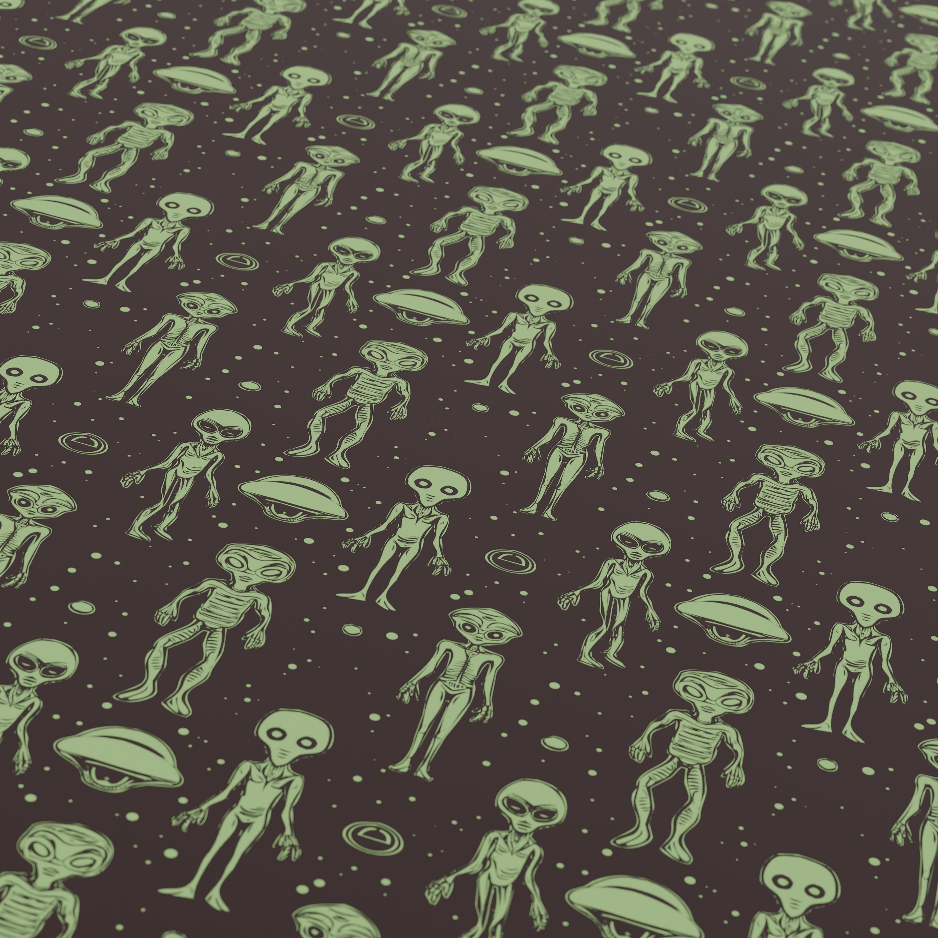 Cryptid Themed Digital Paper - Seamless Mysterious Monster Patterns - Etsy