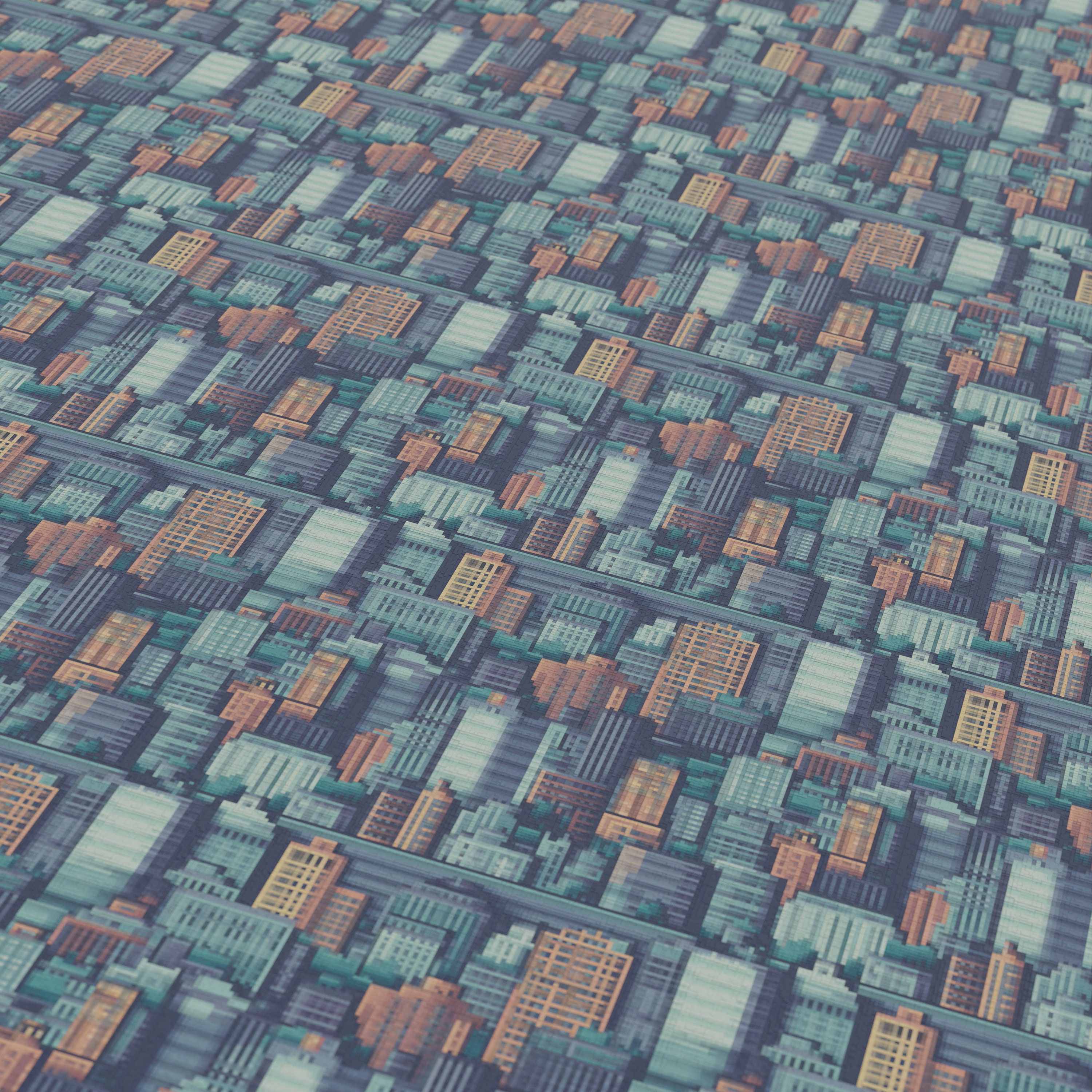 Pixel Art Themed Digital Paper - Seamless Colorful, Printable Patterns ...