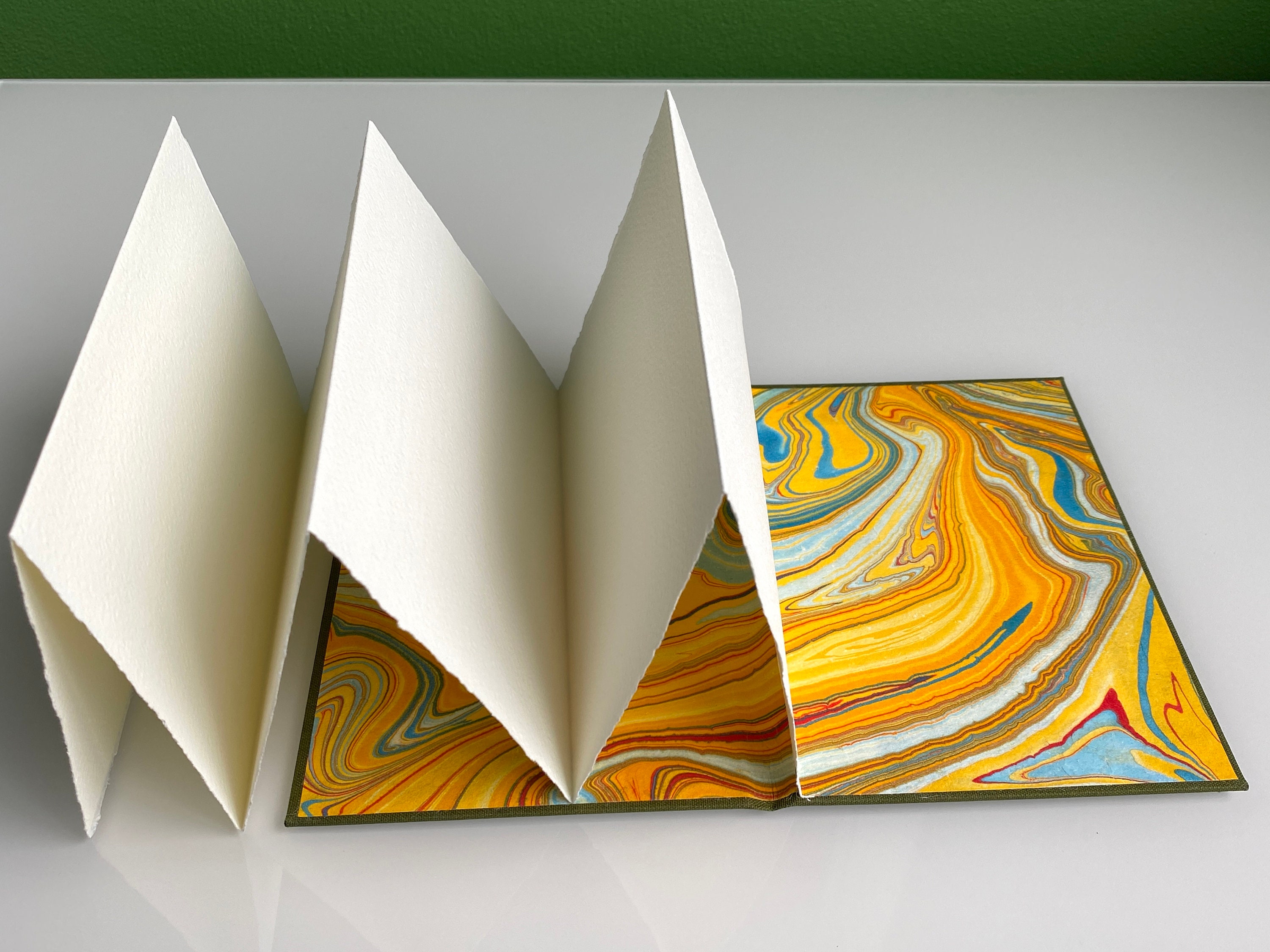 Accordion Photo Book / Sketch Book / Journal (roughtextured Paper) - Etsy