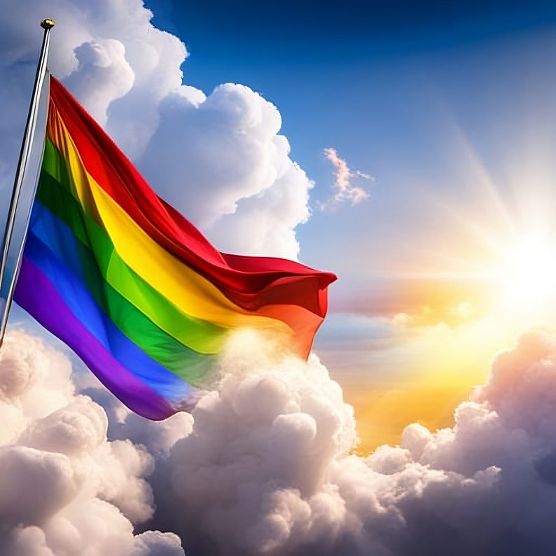 Printable Pride Month Theme Wall Art, Poster, Digital Prints, LGBTQ ...