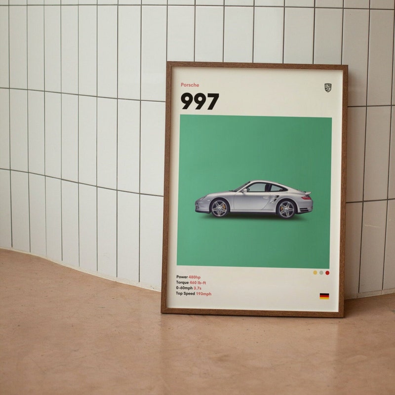 Porsche Art - Etsy
