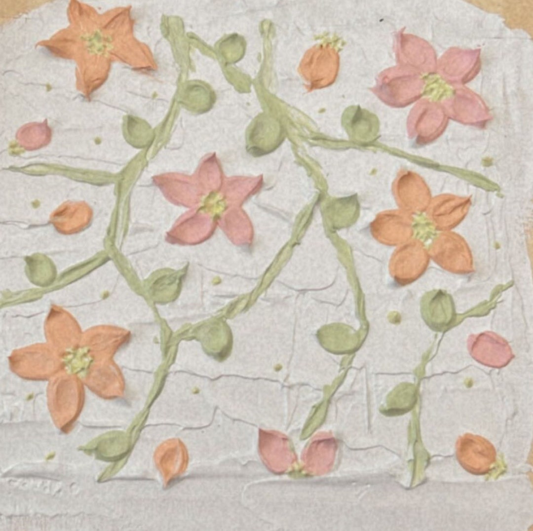 Beautiful Vine Flower Painting - Etsy