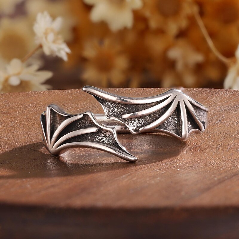 Bat Ring - Etsy