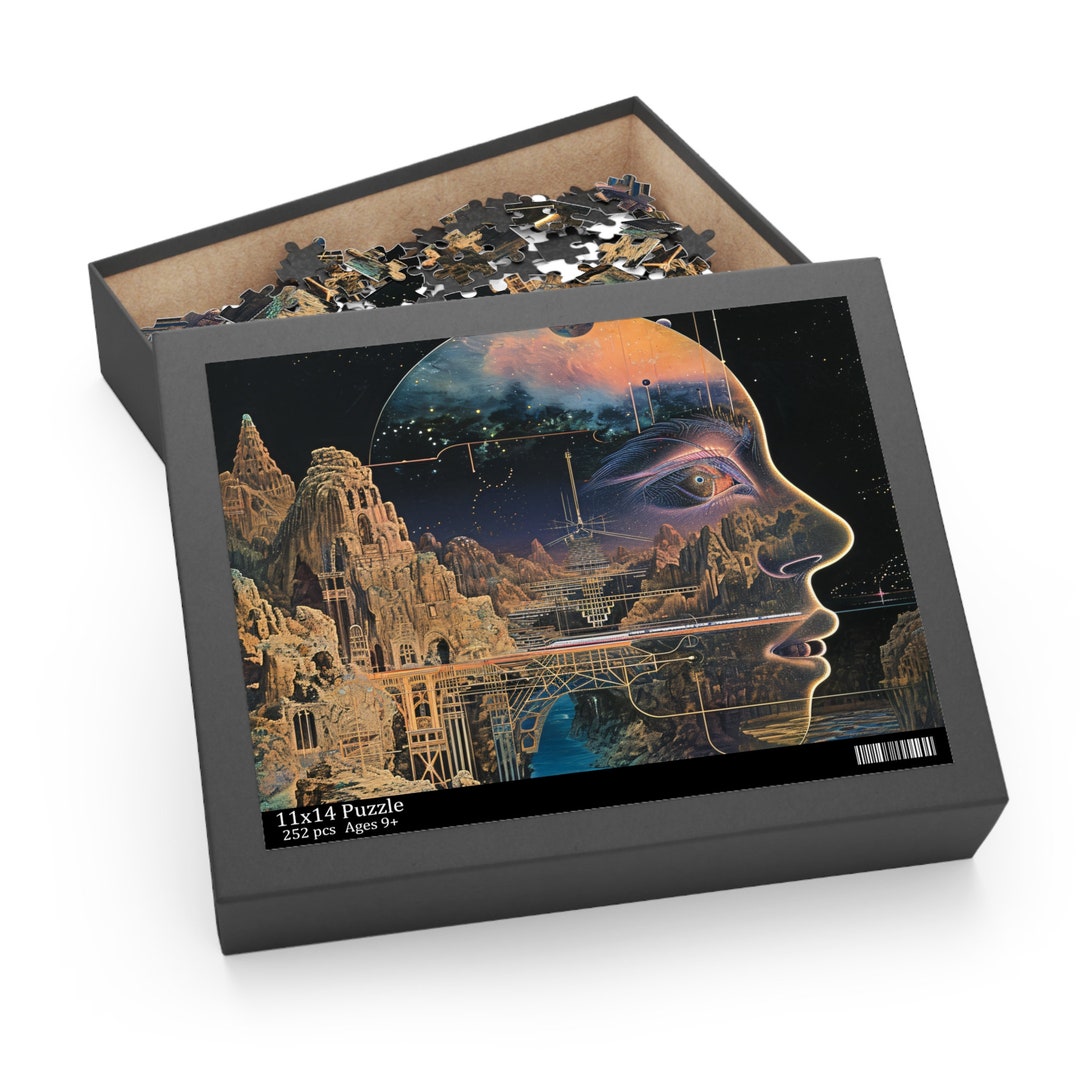 Sci Fi Surrealism Puzzle 120, 252, 500-piece - Etsy