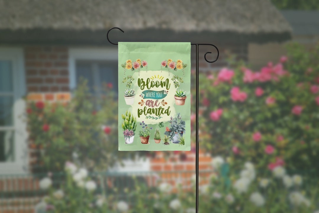 Multiple Designs, Gardener Yard Flags, Gardening Plant Lovers Outdoor ...