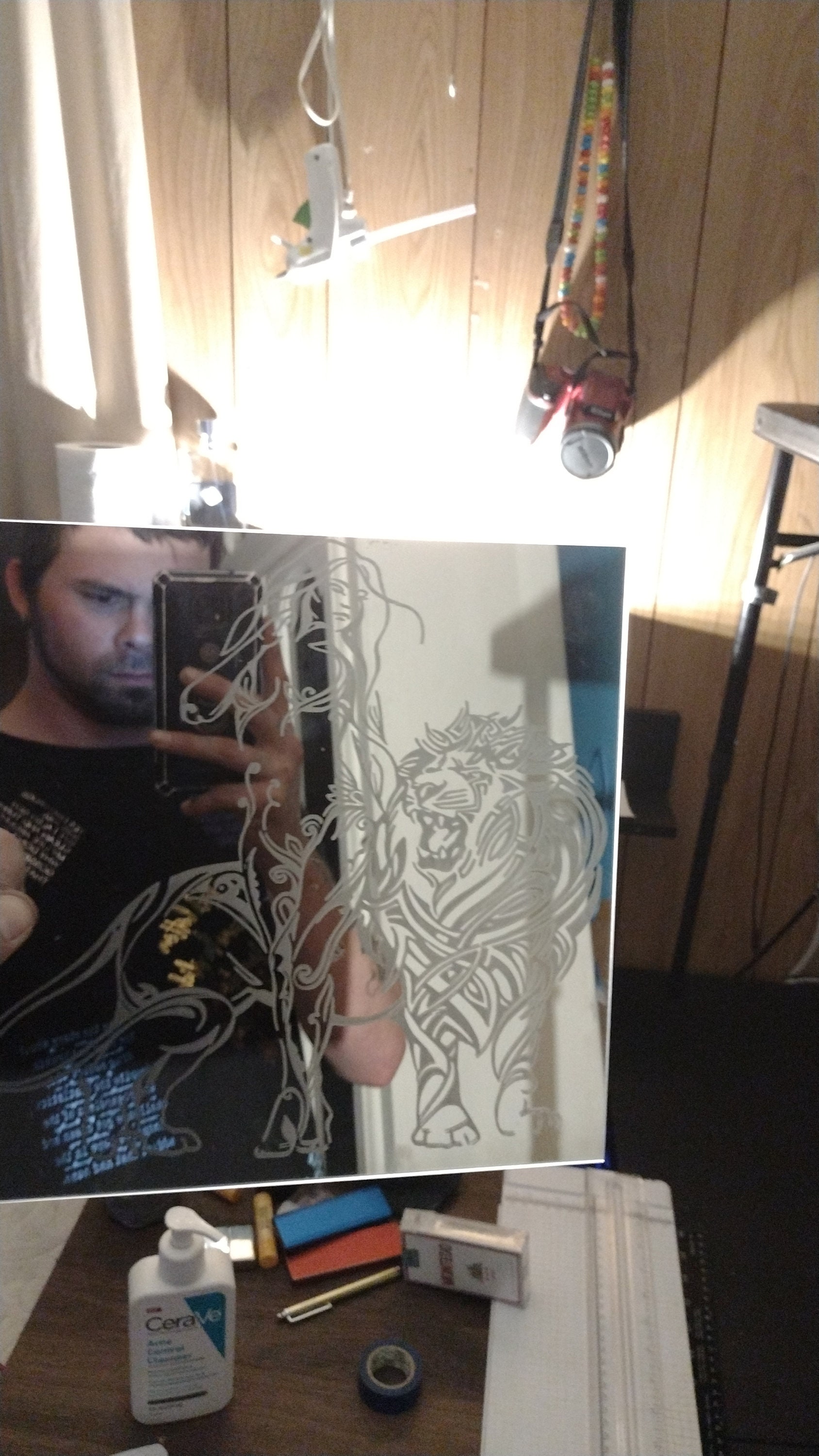 Custom Etched Glass/crystalware and Mirrors - Etsy