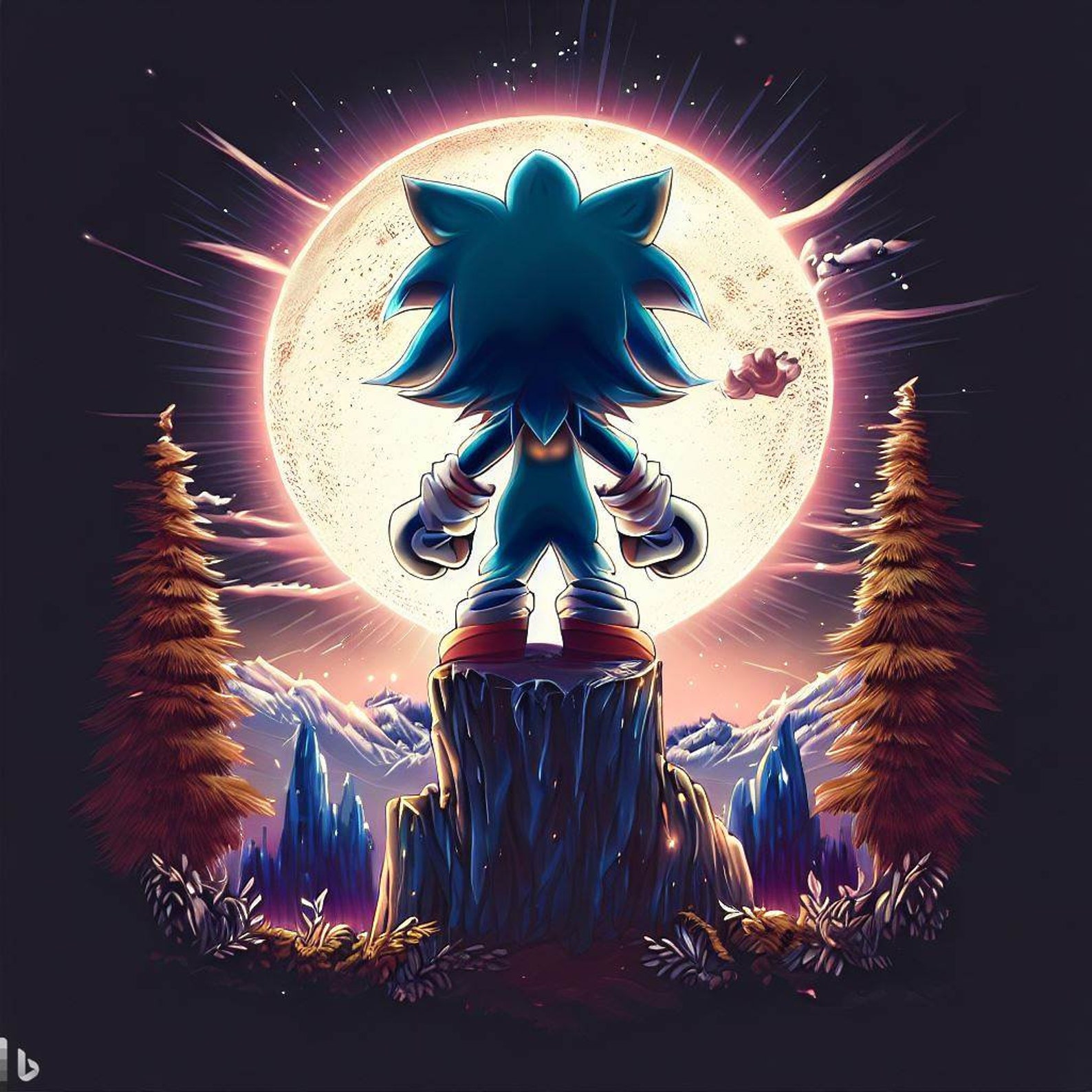 Sonic the Hedgehog Digital Art Prints svg, Jpg, & Png - Etsy