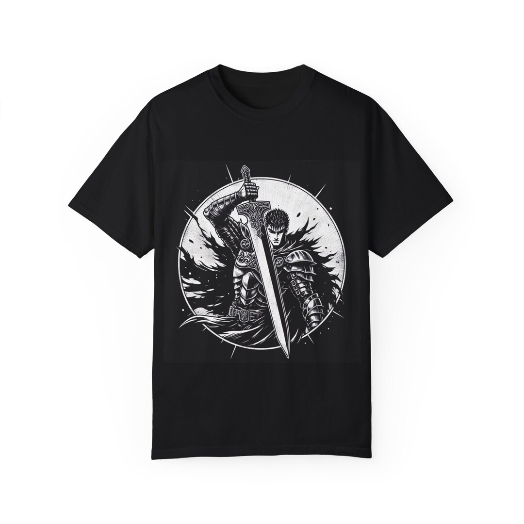 Guts Berserk Unisex T Shirt Bold Anime/manga Design Perfect for Otaku ...