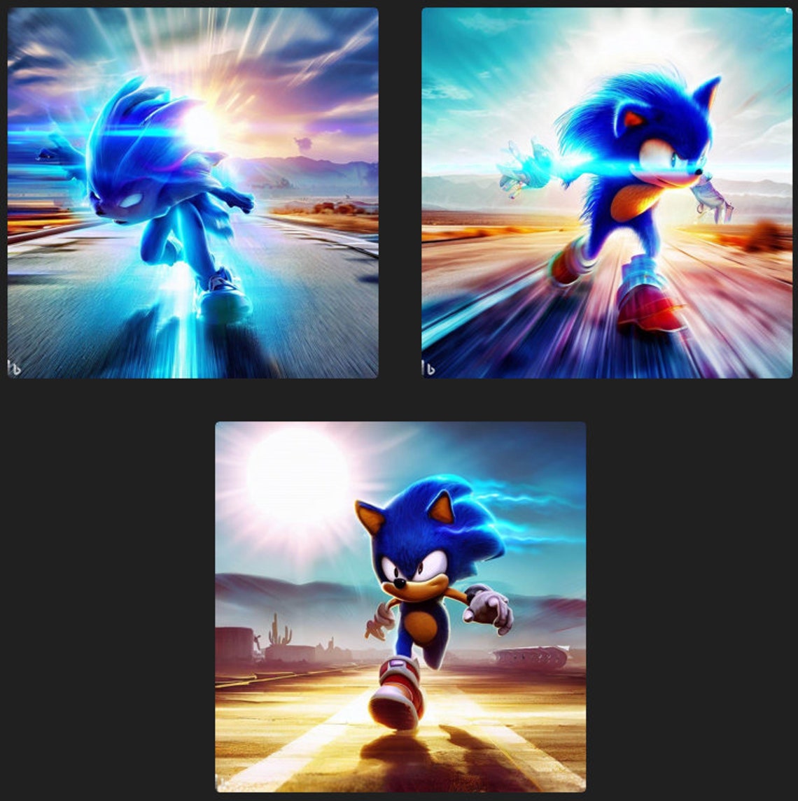 Sonic the Hedgehog Digital Art Prints svg, Jpg, & Png - Etsy Canada