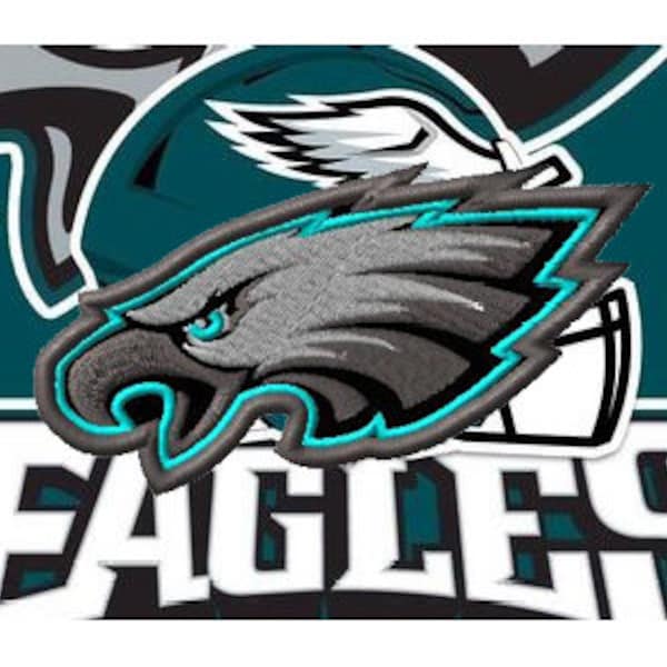 Philadelphia Eagles Embroidered Patches - Etsy