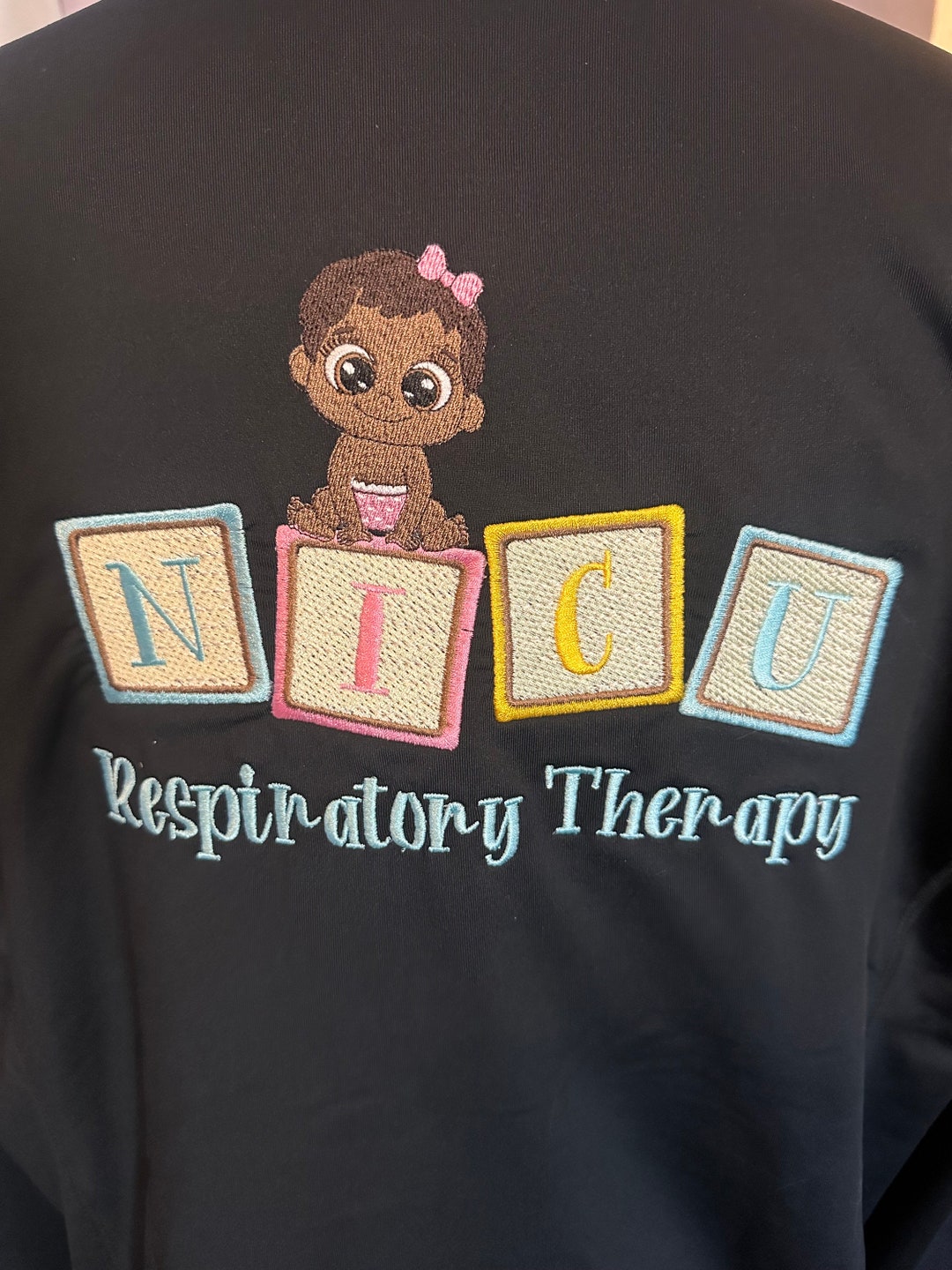 100% Embroidery Customized NICU Jacket With Comfort and Style!! - Etsy