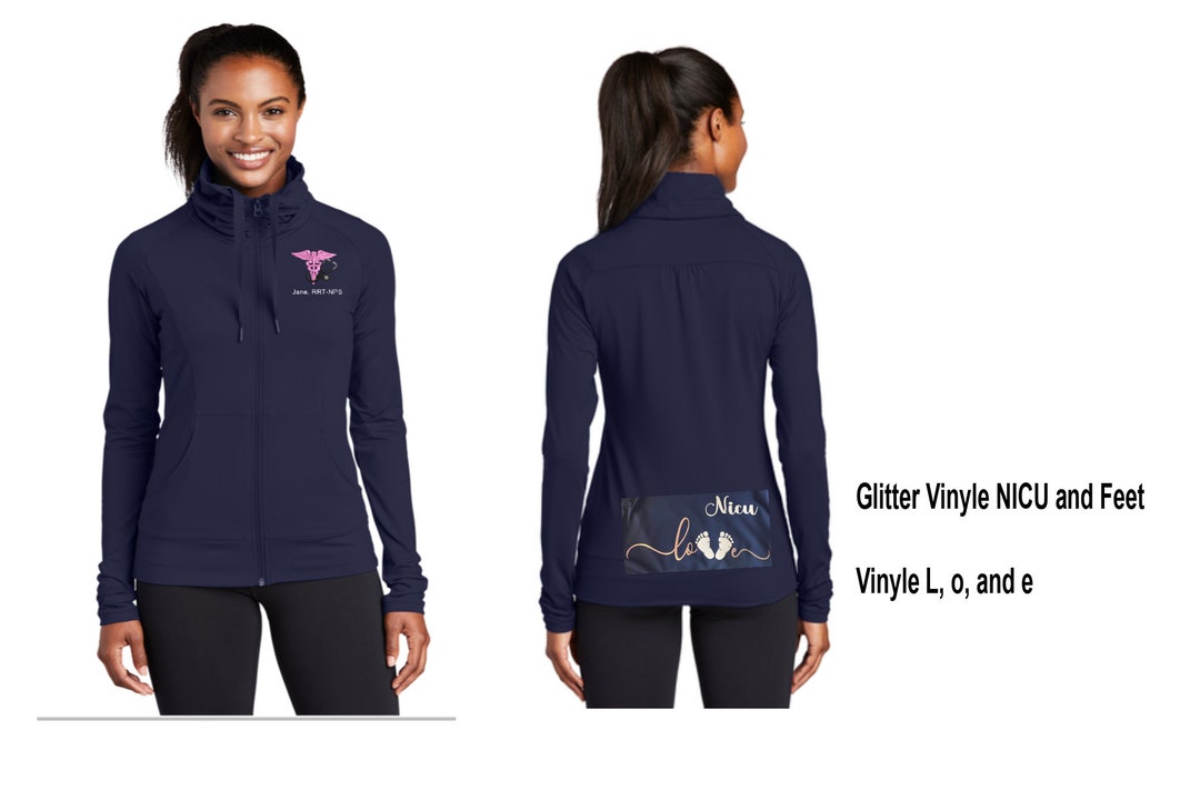 Trendy Embroidered NICU Personalized Jack, Personalized NICU Jacket ...