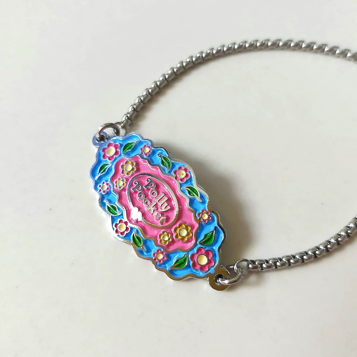 Polly Pocket Flower Bracelet Fanmade Vintage Polly Pocket Merchandise ...