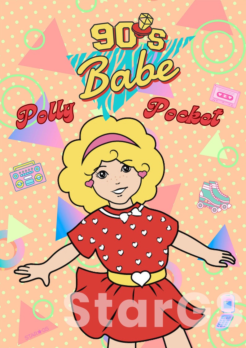 Vintage Polly Pocket Printable Digital Arts Instant Download (to Be ...