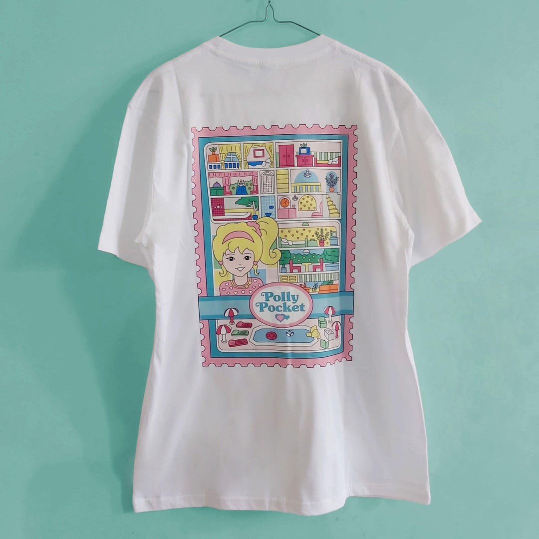 Polly Pocket T-shirt Fanmade Vintage Polly Pocket Merchandise Pool ...