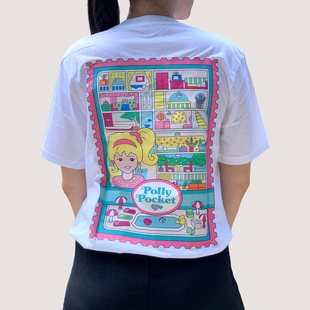 Polly Pocket T-shirt Fanmade Vintage Polly Pocket Merchandise - Pool ...