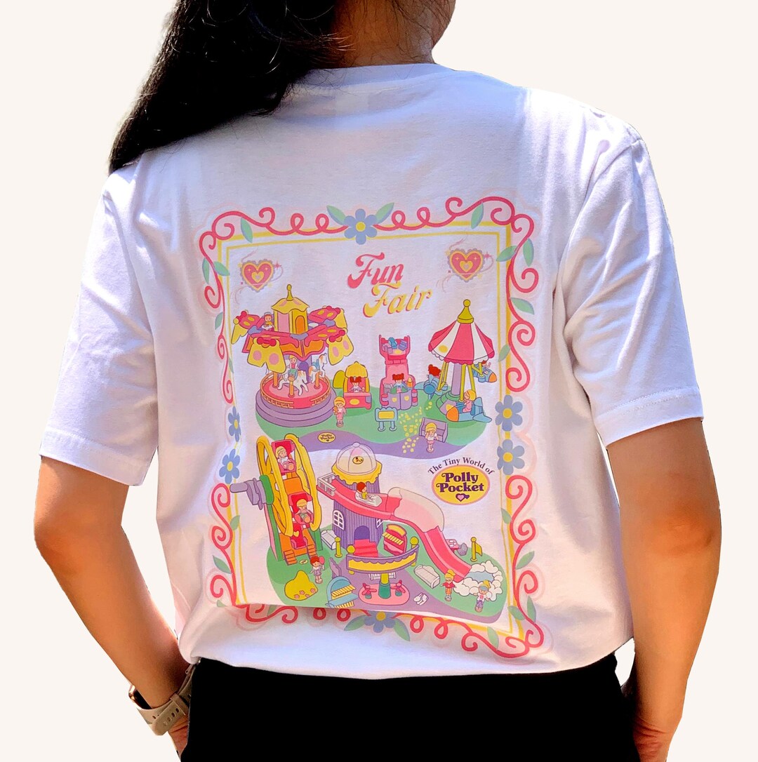 Polly Pocket T-shirt Fanmade Vintage Polly Pocket Merchandise - Fun ...