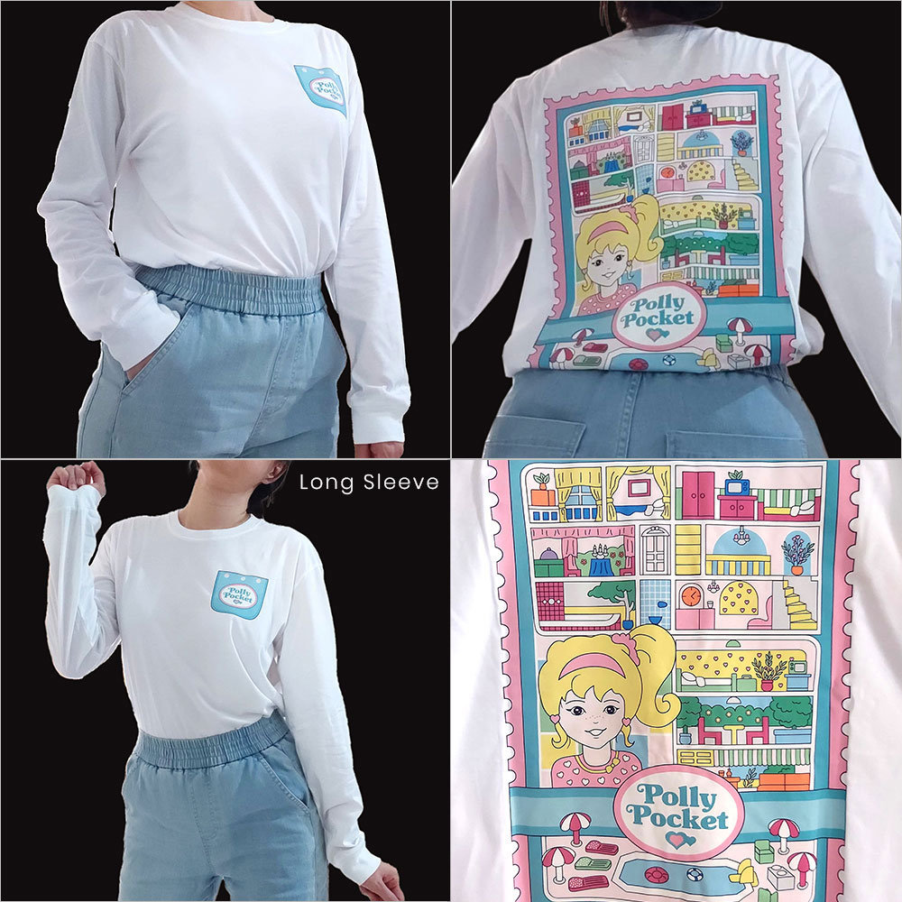 Polly Pocket T-shirt Fanmade Vintage Polly Pocket Merchandise Pool ...