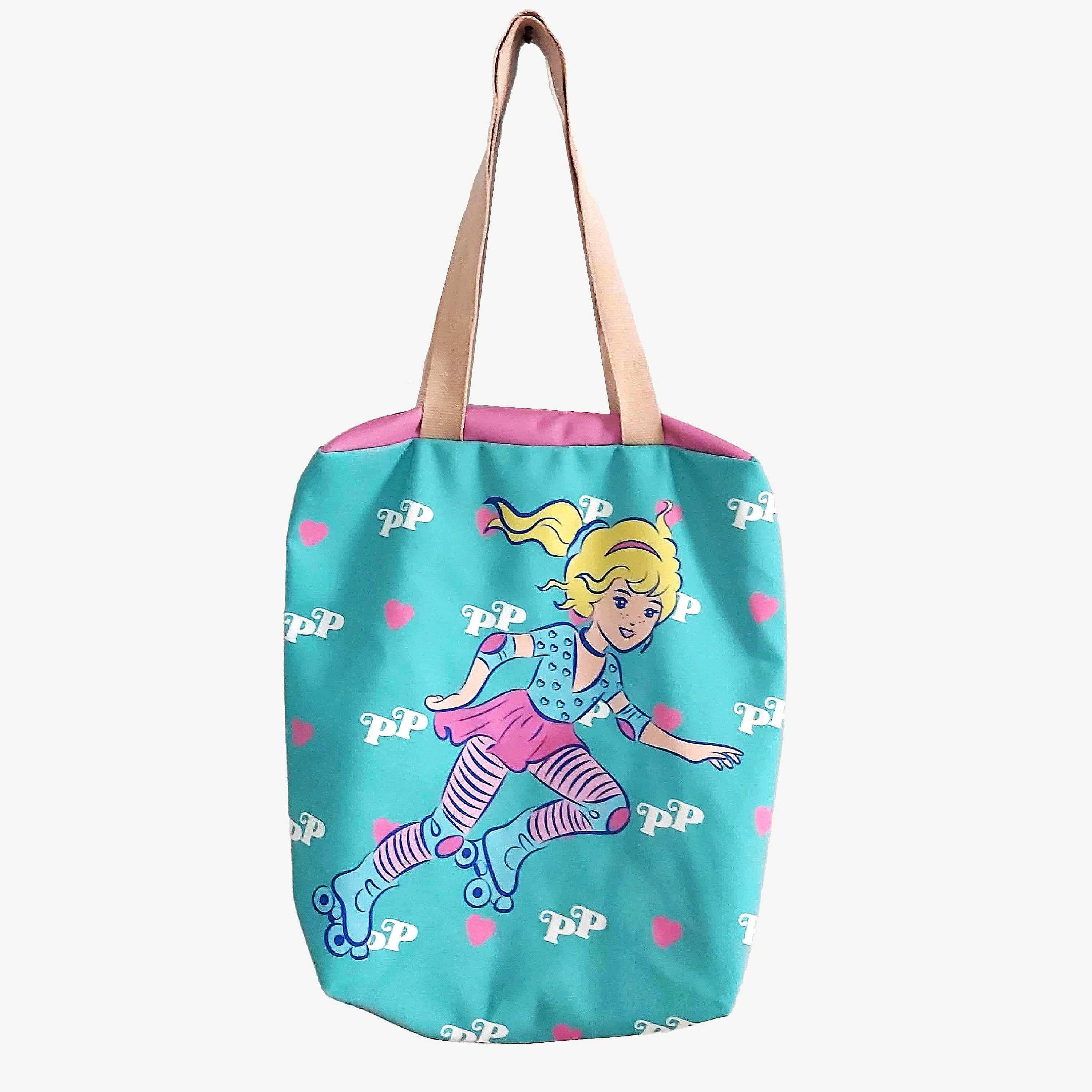 Polly Pocket Roller Skating Polly Totebag Fanmade Vintage Polly Pocket ...