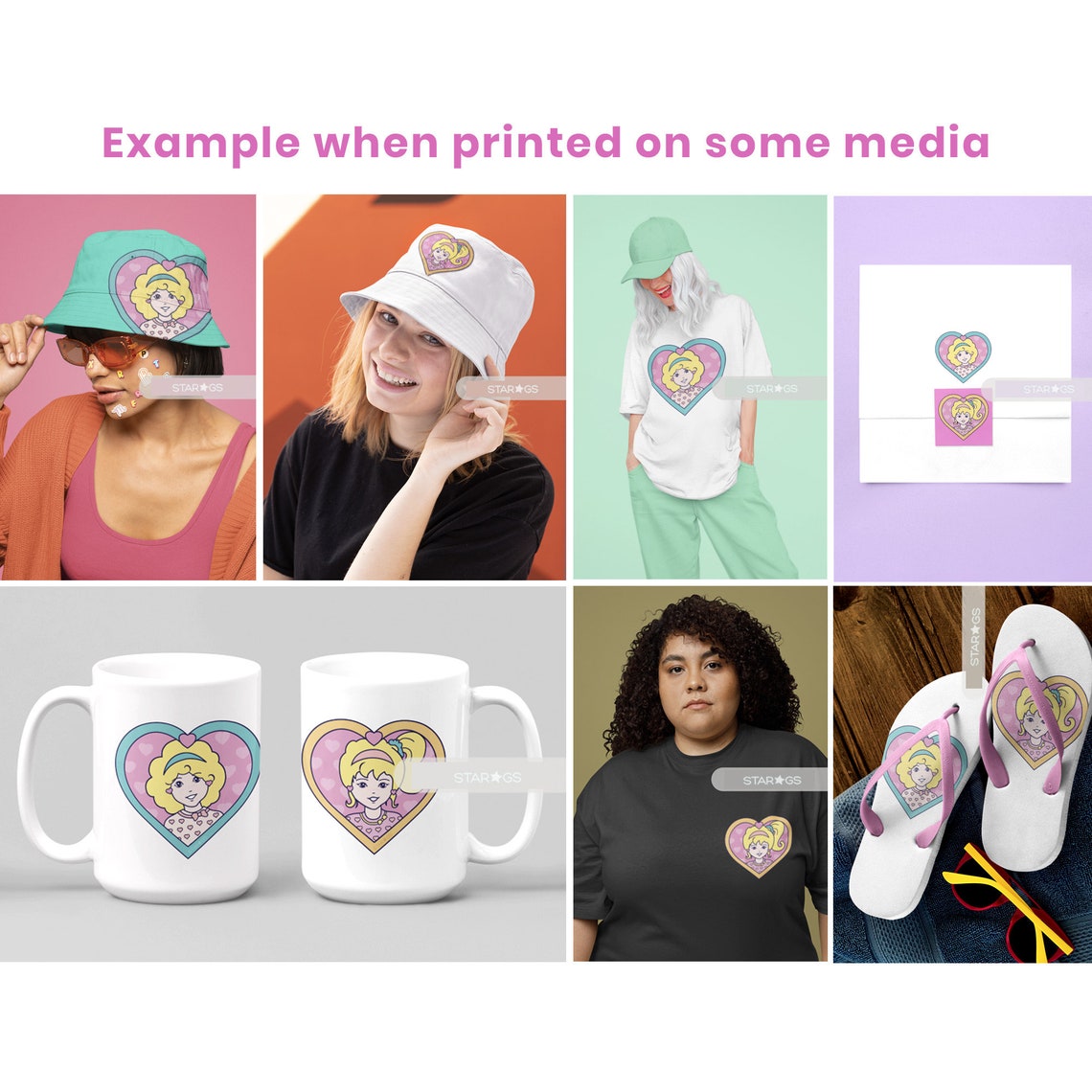 Vintage Polly Pocket Digital Art Files Instant Downloads (to Be Printed ...