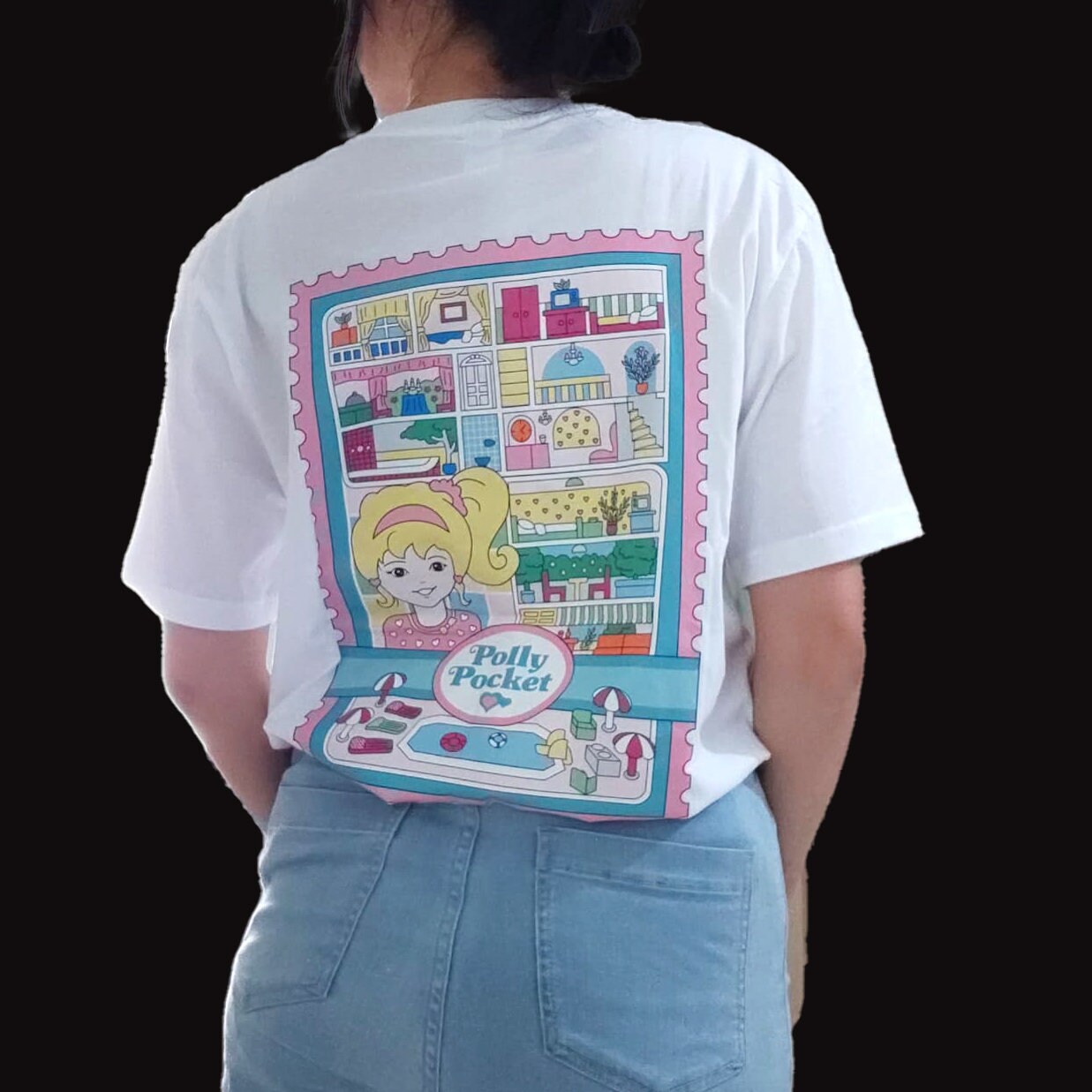 Polly Pocket T-shirt Fanmade Vintage Polly Pocket - Etsy