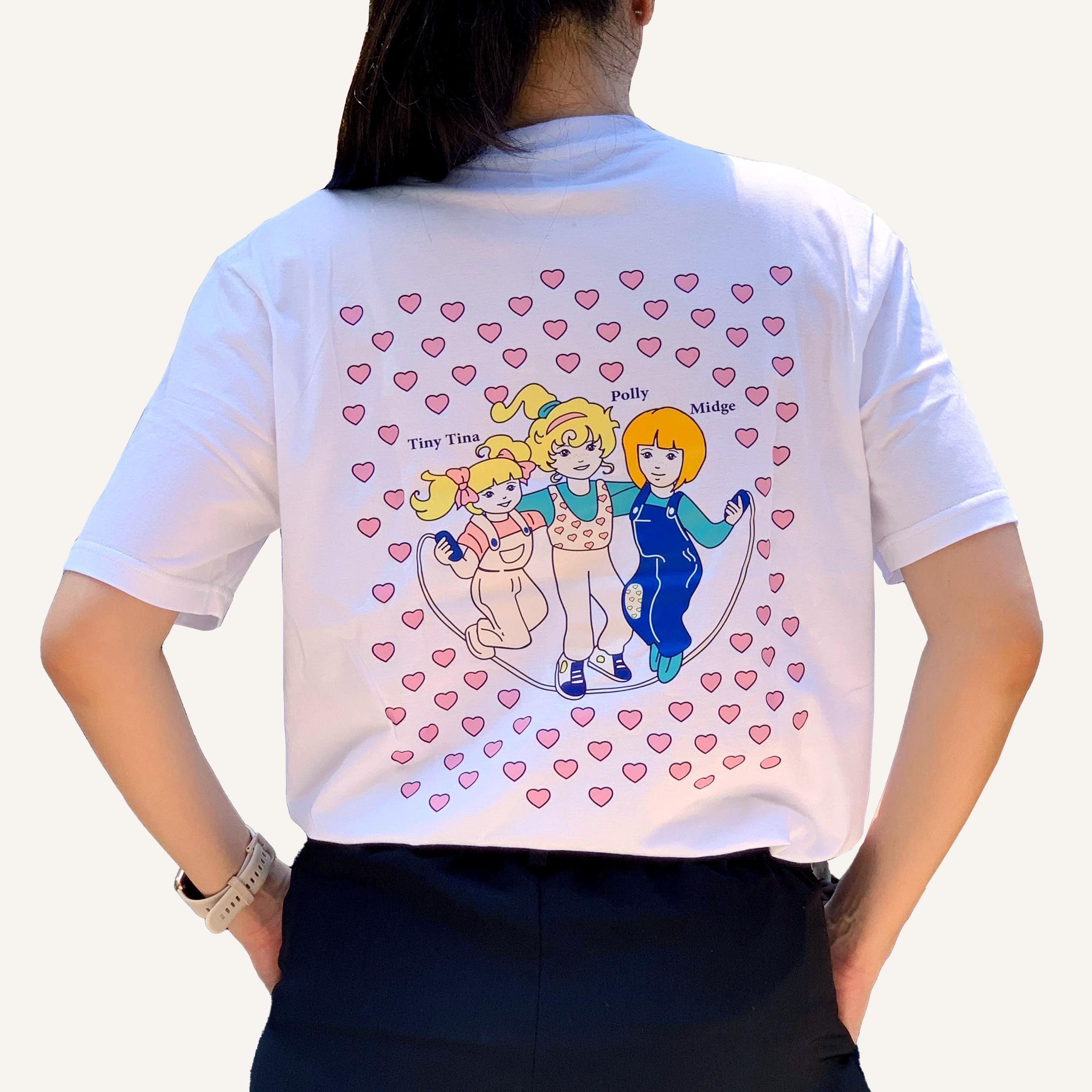 Polly Pocket T-shirt Fanmade Vintage Polly Pocket Merchandise Tiny Tina ...