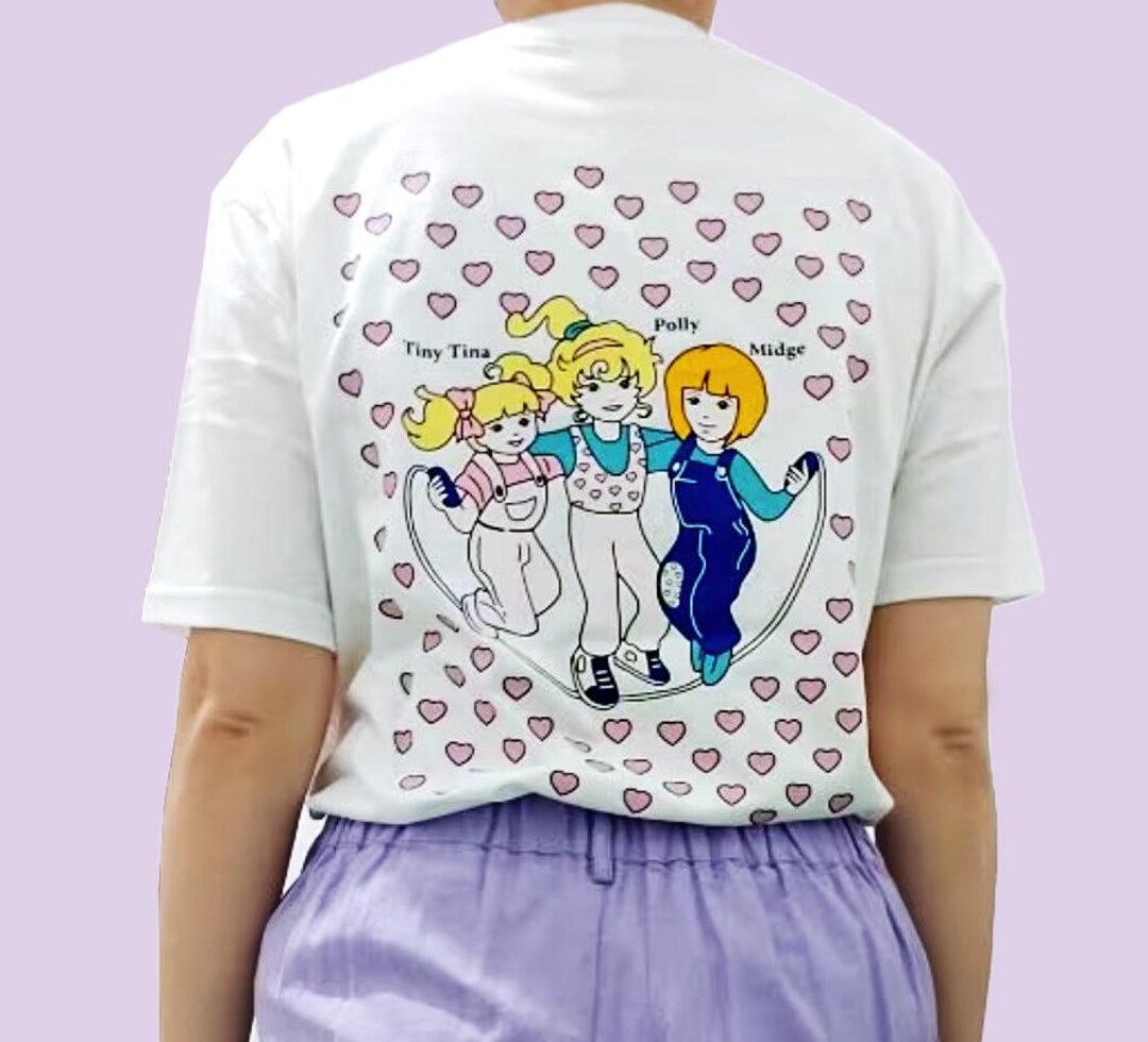 Polly Pocket T-shirt Fanmade Vintage Polly Pocket Merchandise Tiny Tina ...