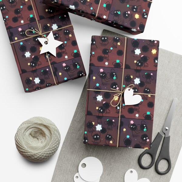 Totoro-themed Gift Wrap - Etsy