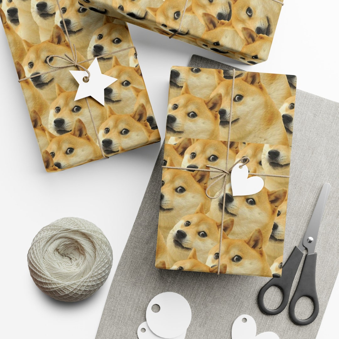 Doge Gift Wrap - Etsy