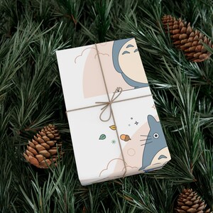Totoro-themed Gift Wrap - Etsy