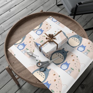 Totoro-themed Gift Wrap - Etsy