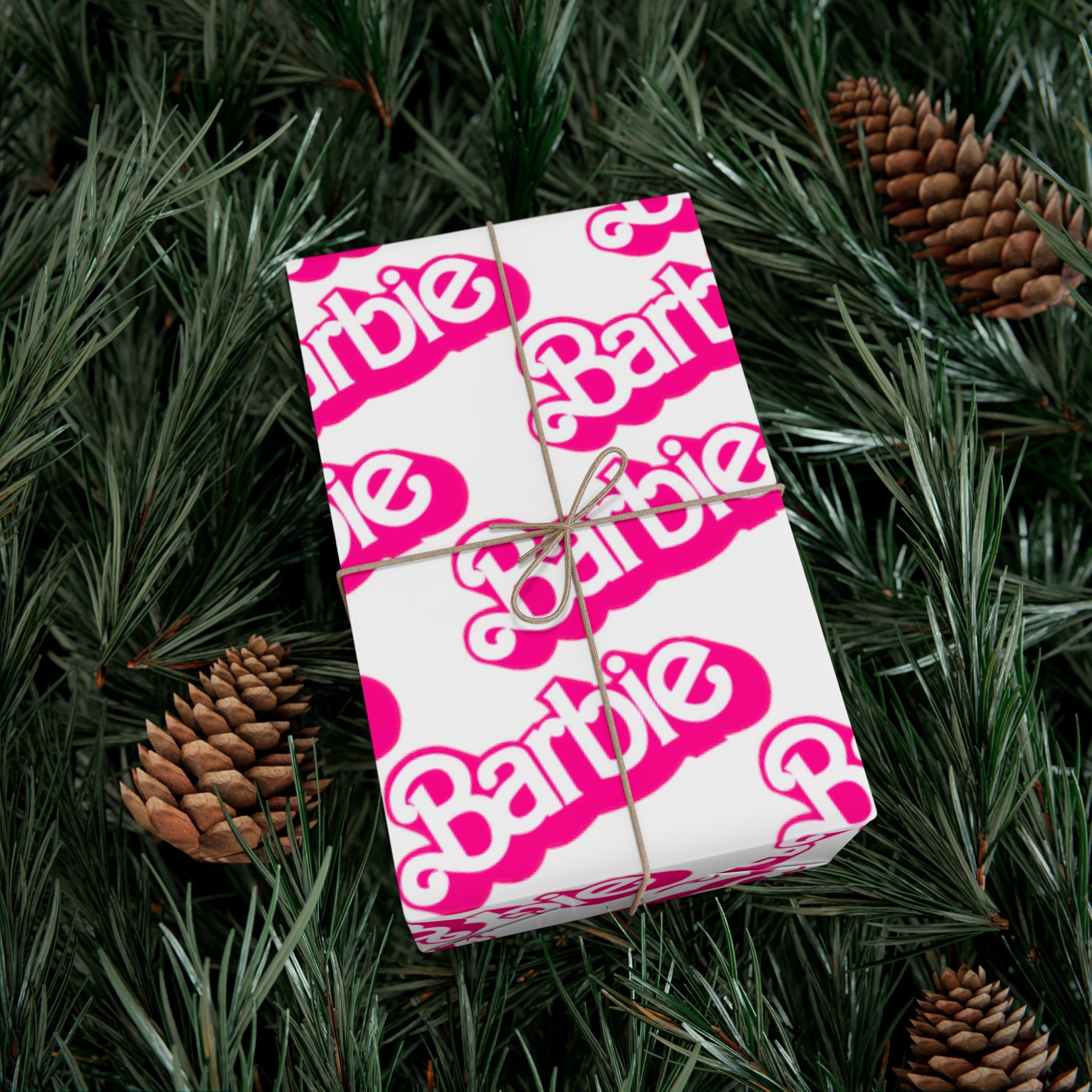 Barbie Gift Wrap - Etsy