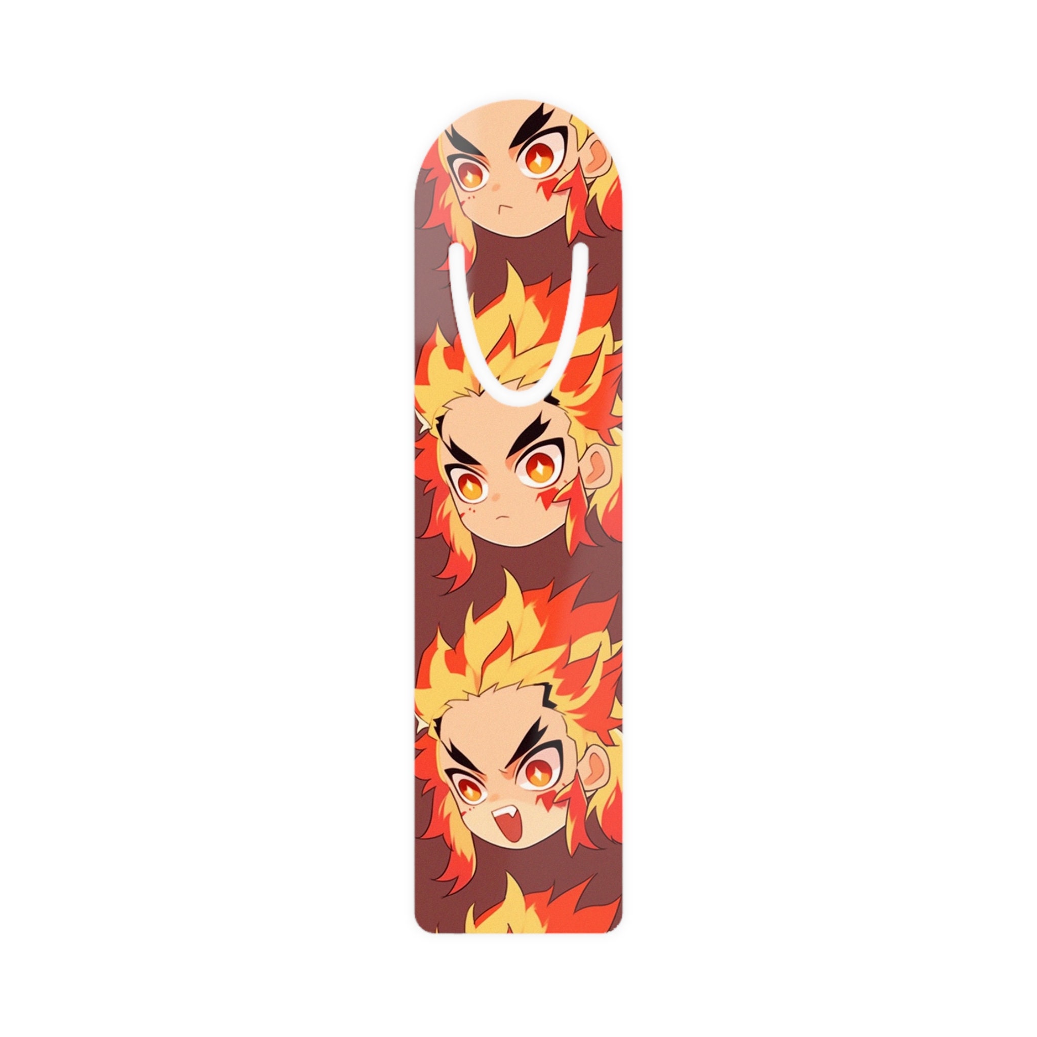 Demon Slayer Rengoku Bookmark - Etsy