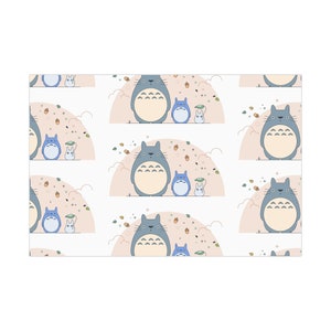 Totoro-themed Gift Wrap - Etsy