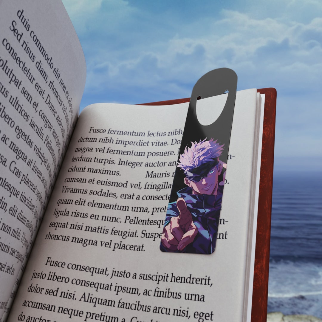 Gojo Inspired Bookmark - Etsy