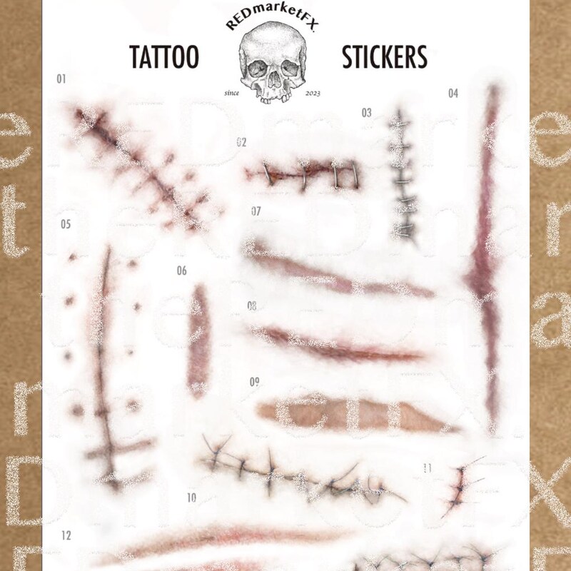 Fake Wound - Etsy UK