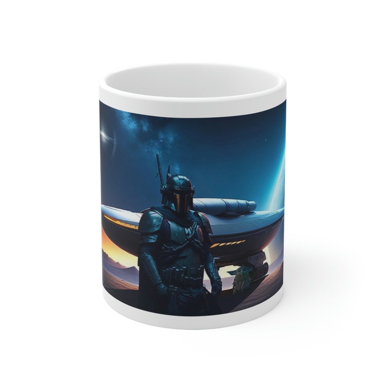 The Mandalorian Mug, Star Wars, Disney Mandalorian, Grogu, Mandalorian ...