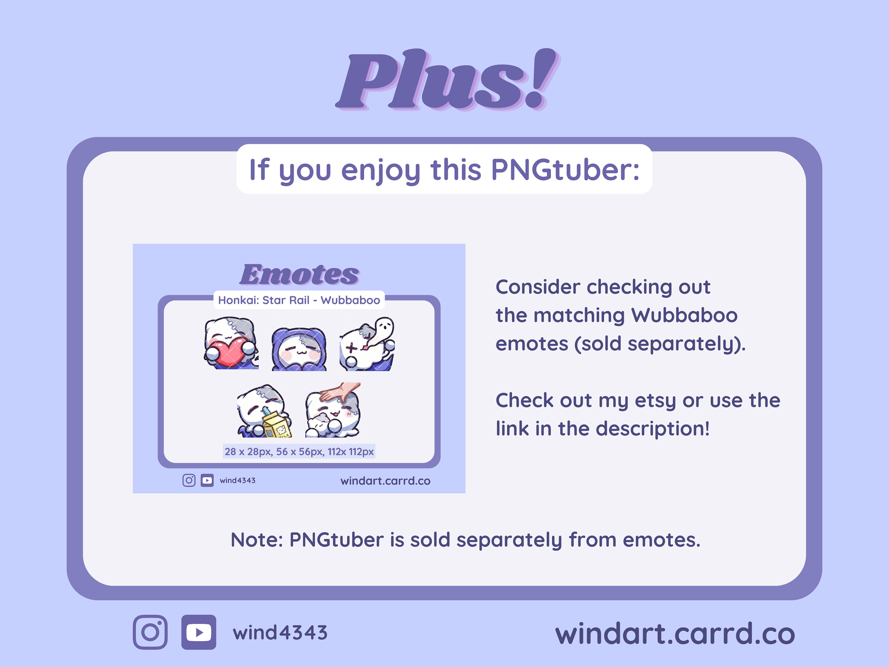 Wubbaboo Pngtuber Comfy Cute White Purple Ghost Honkai Star Rail Twitch ...