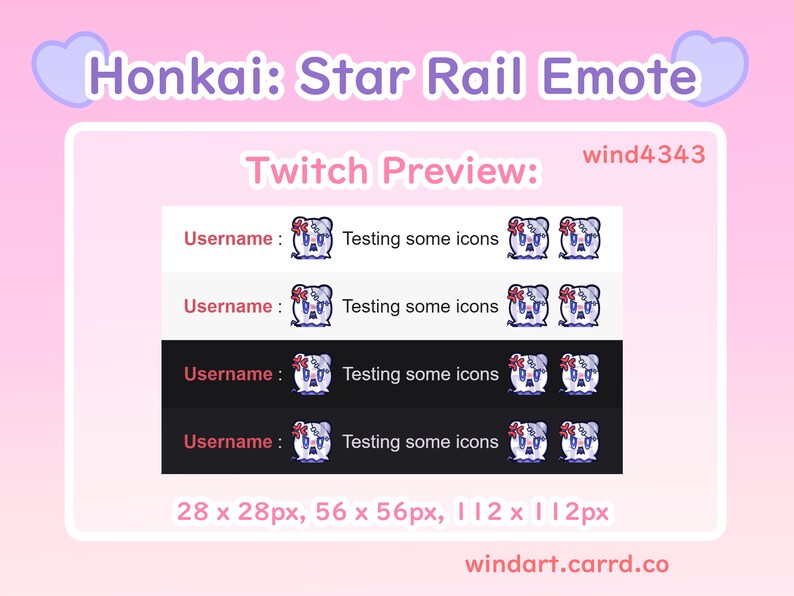 Honkai Star Rail Wubbaboo Angry Emote for Twitch, Discord or Youtube ...
