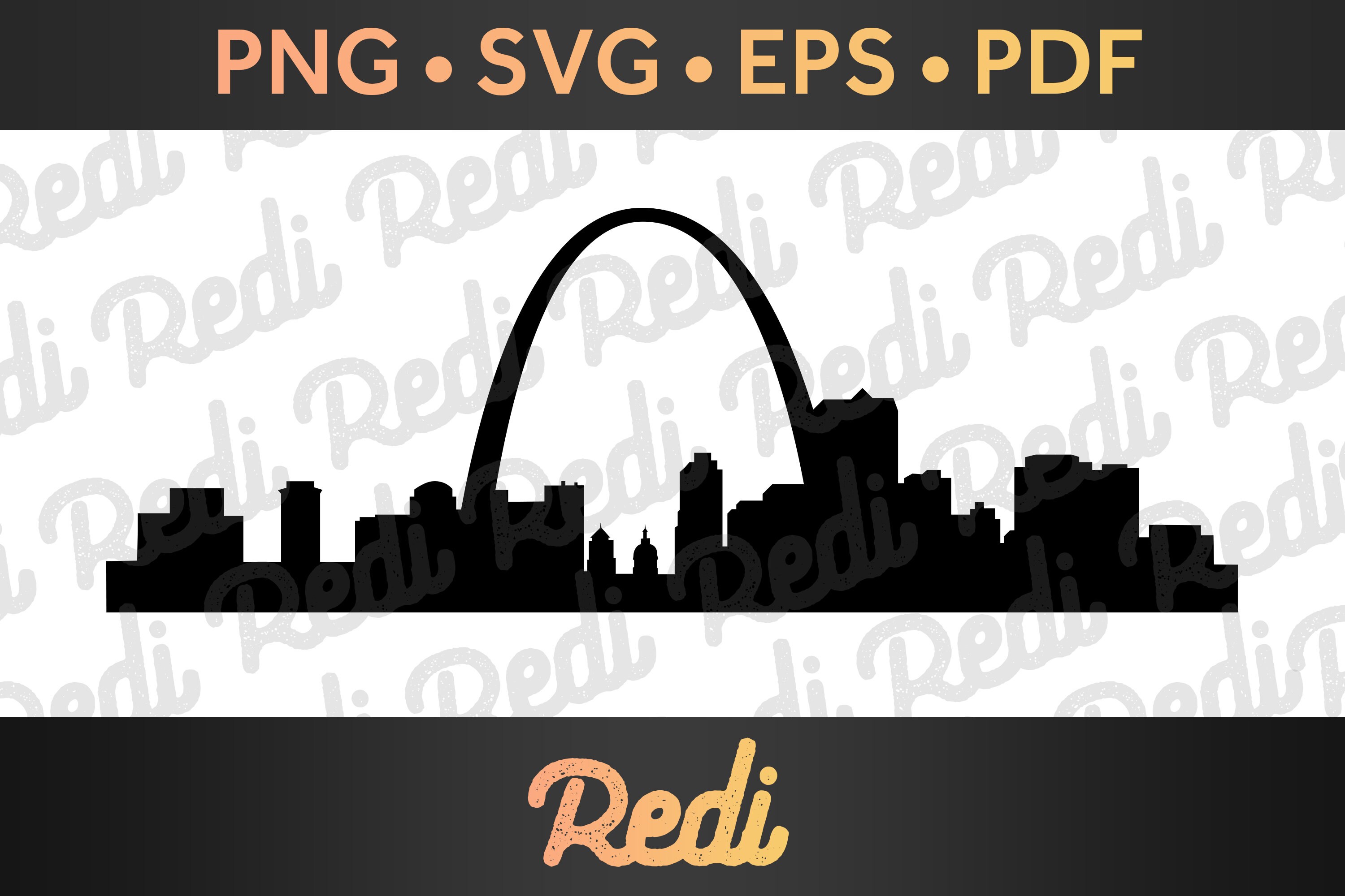 ST LOUIS SVG St Louis Arch Svg Stl Svg Saint Louis Svg Stl - Etsy