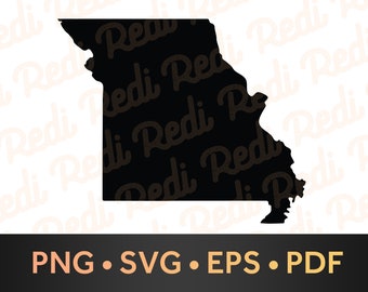 Missouri SVG Missouri Cut File Missouri DXF Missouri PNG - Etsy