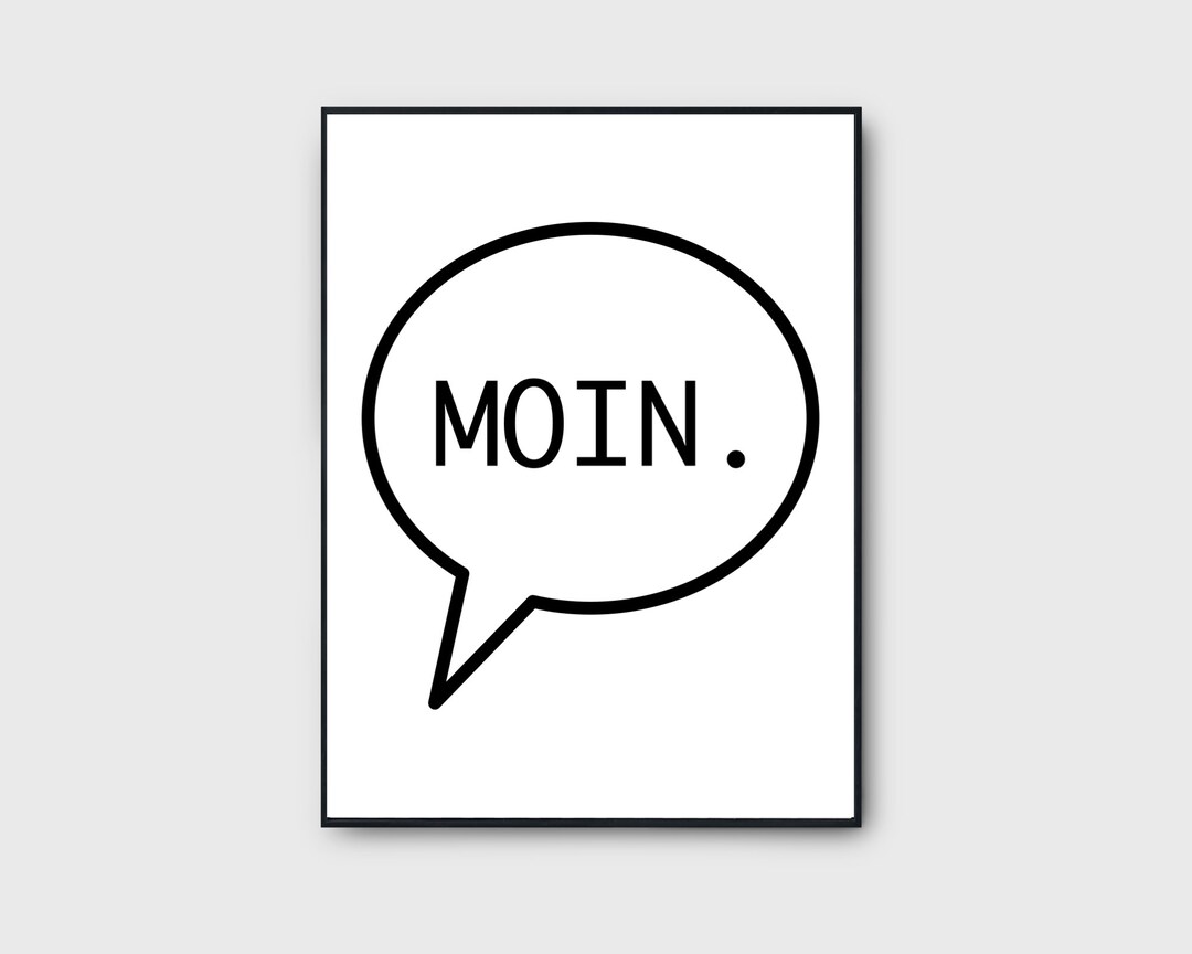 Poster Moin · Poster for Hallway Living Room · Picture for Study or ...