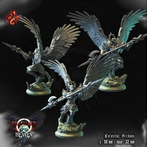 Celestial Archons - Shattered Heaven - 32mm Base - Crippledgodfoundry ...
