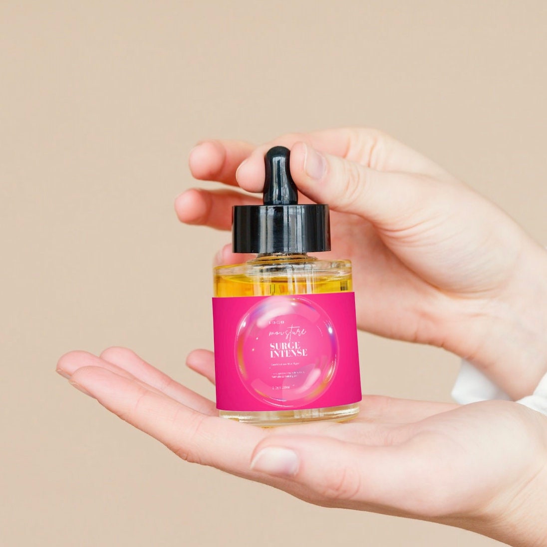 Skincare Template Label Collection- Bubble DIY Editable Cosmetic Label ...