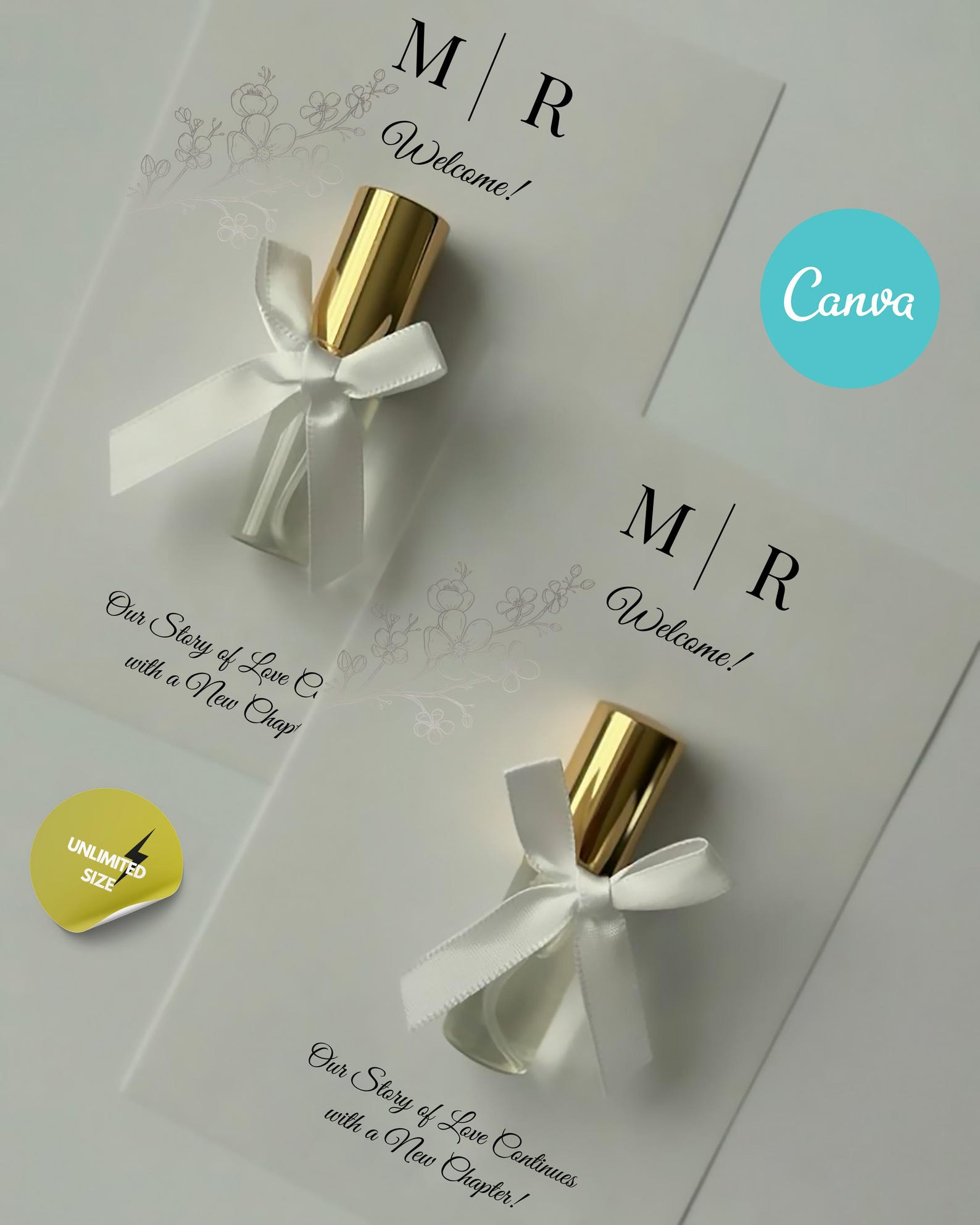 Weeding Gift Card Template, Printable Gift Card, White Weeding Gift ...