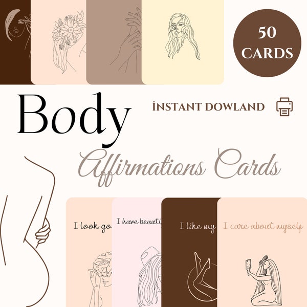 Nude Body Positive Cards - Etsy
