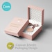 Editable Jewelry Box Design, Professional Custom Jewelry Package or ...