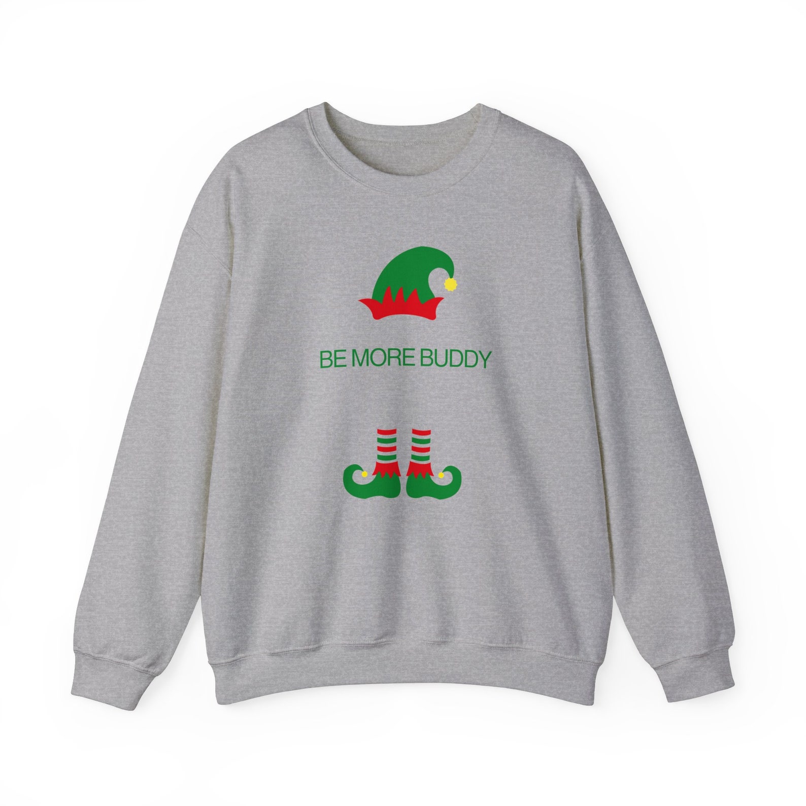 Elf Inspired Be More Buddy Christmas Jumper Unisex Heavy Blend ...